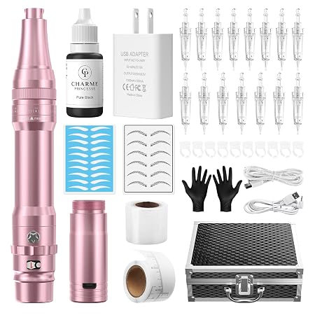 Amazon.com: Charme Princesse Wireless Permanent Makeup Machine Kit ...