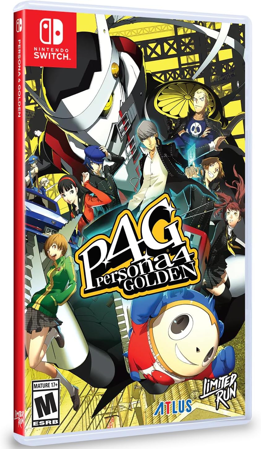 Amazon.com: Persona 4 Golden (Limited Run #214) para Nintendo Switch ...