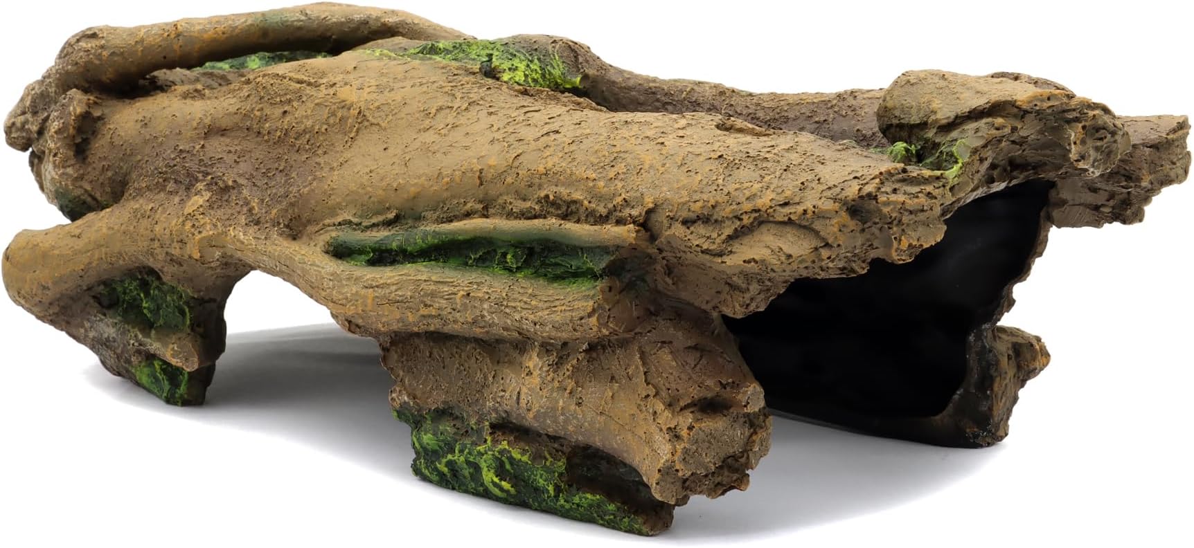 Amazon.com : JIHAQUA Aquarium Resin Bark Terrarium Decor, Lizard, Snake ...