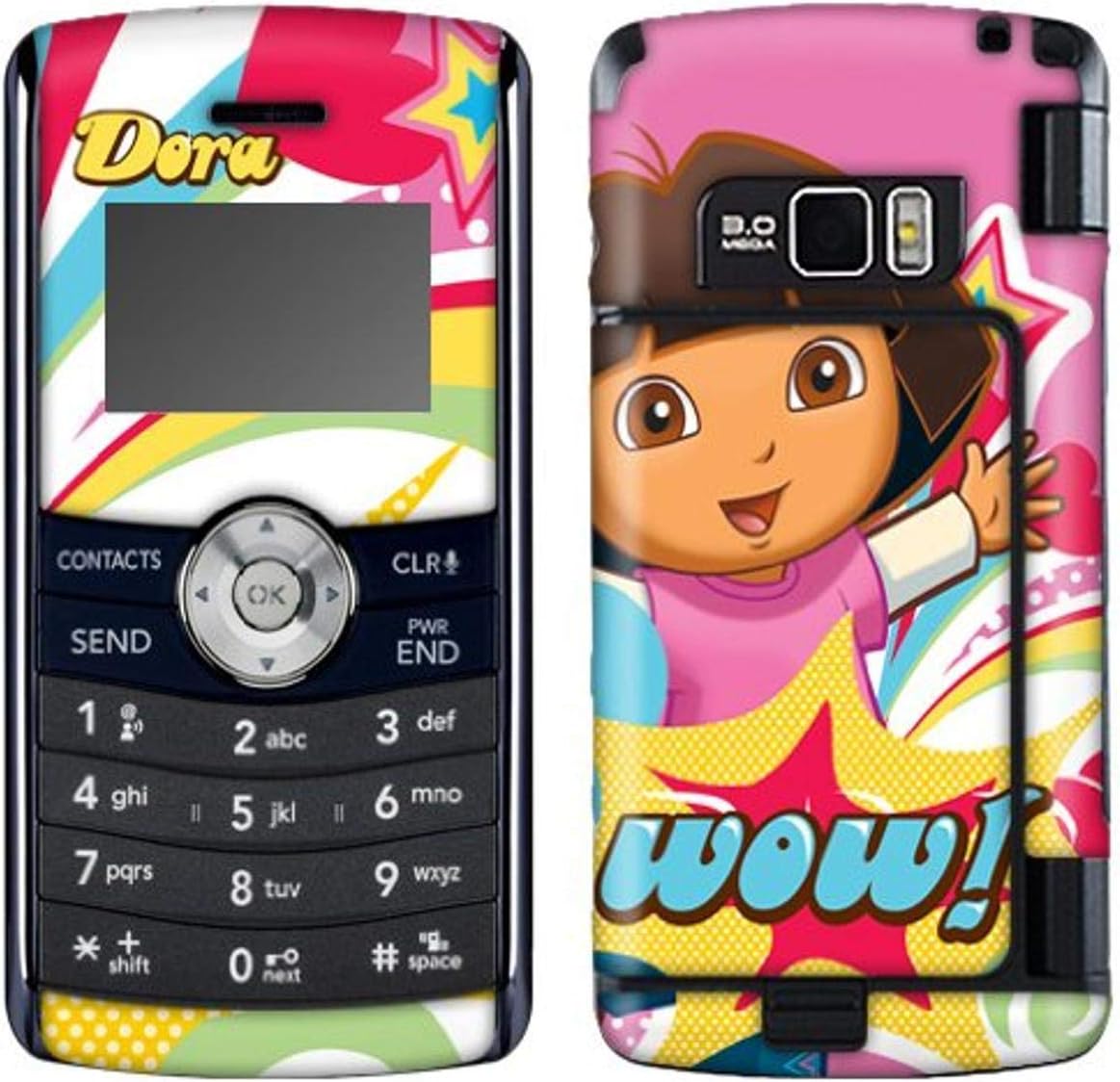 Amazon.com: MusicSkins, MS-DORA30034, Dora The Explorer - Pop Denim, LG ...