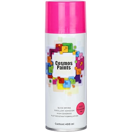 ITSY BITSY Spray Paint FLUORESCENT PINK 300ML |Spray Paint for Metal ...
