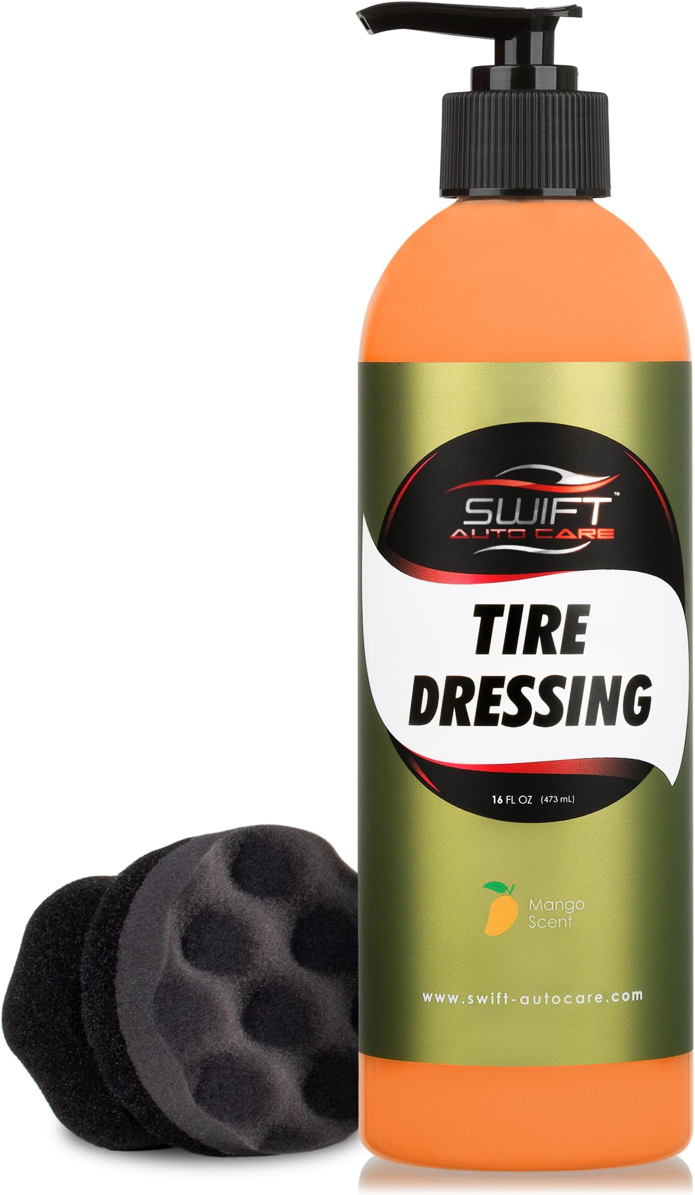 Amazon.com: Swift Tire Dressing Combo w/Tire Applicator (16 Oz) – Long ...