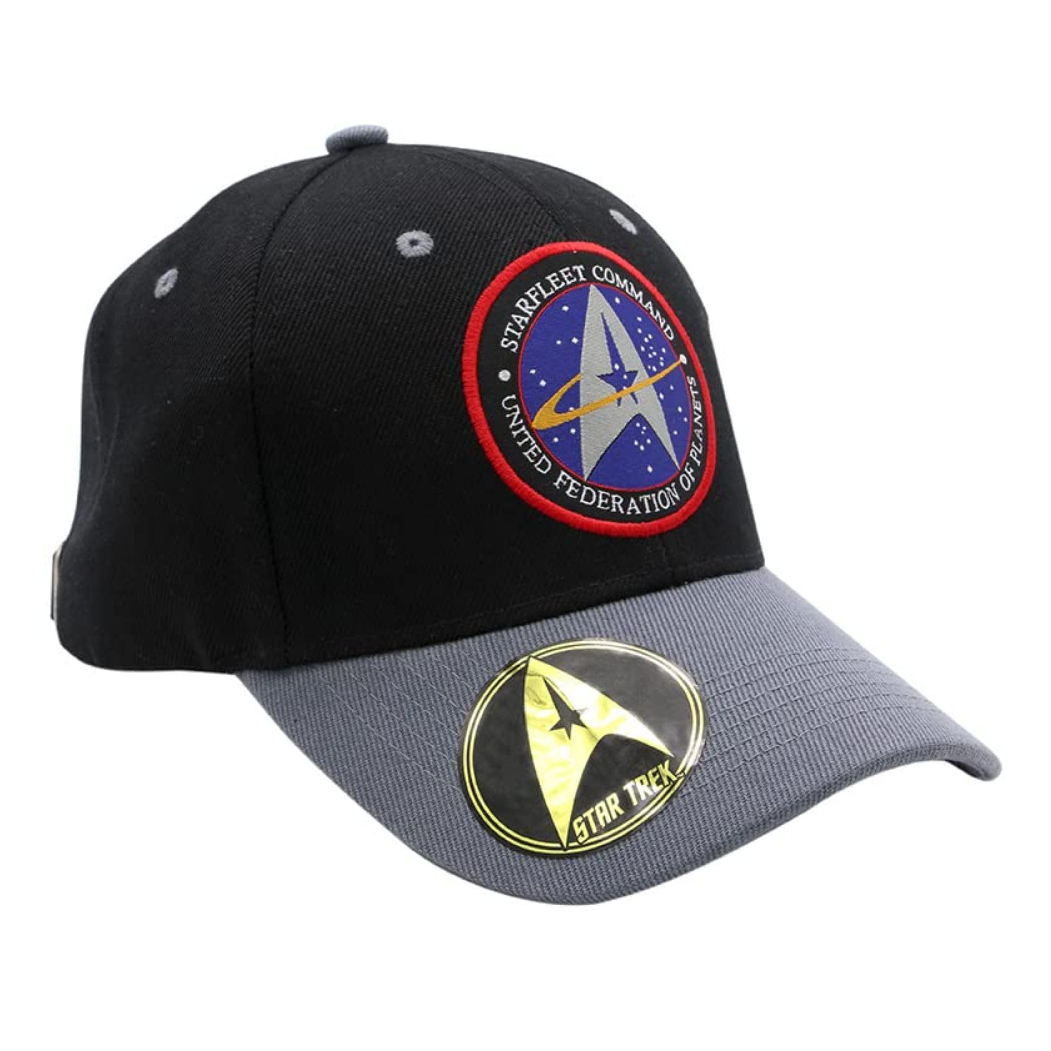 ABYSTYLE - Star Trek Starfleet Command Cap, Black, One size : Amazon.co ...
