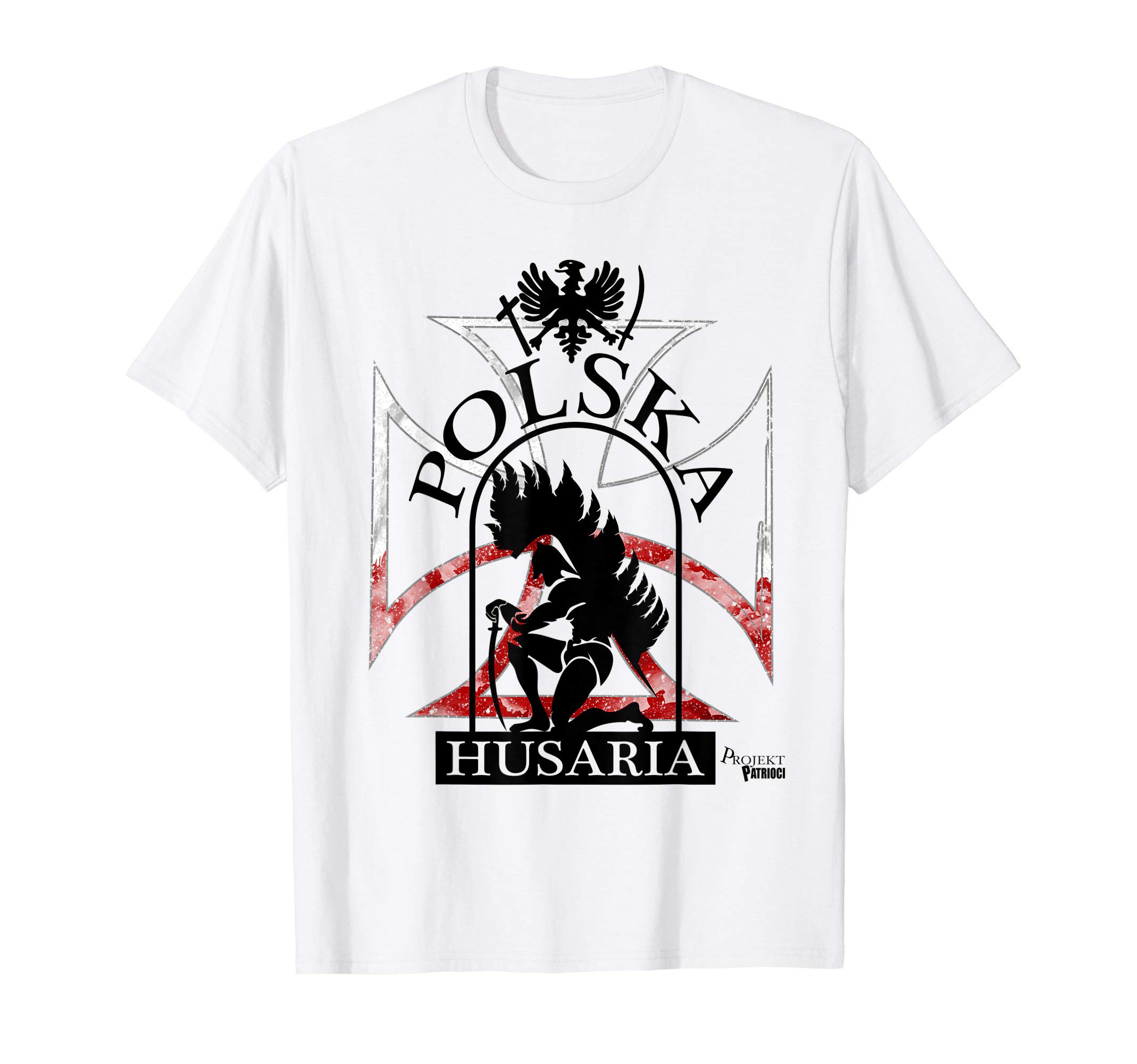Buy Polska Husaria Polish Hussar Winged Warrior Husaria T-Shirt Online ...
