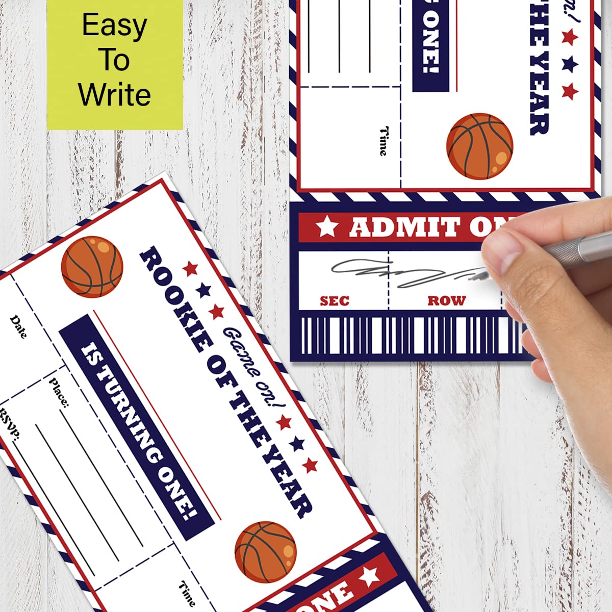 Basketball Ticket Template