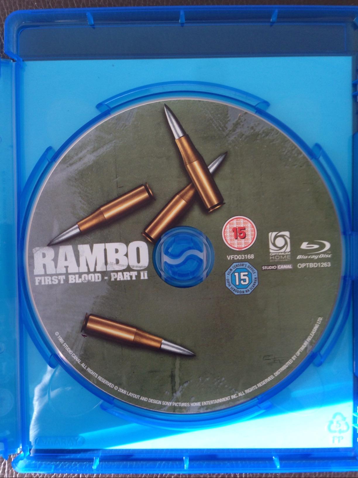 Rambo: First Blood Part II [DVD] [1985]: Amazon.co.uk: Sylvester ...