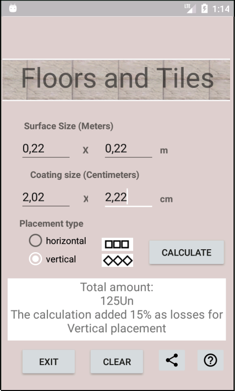Floor and Tile Calculator - App on Amazon Appstore