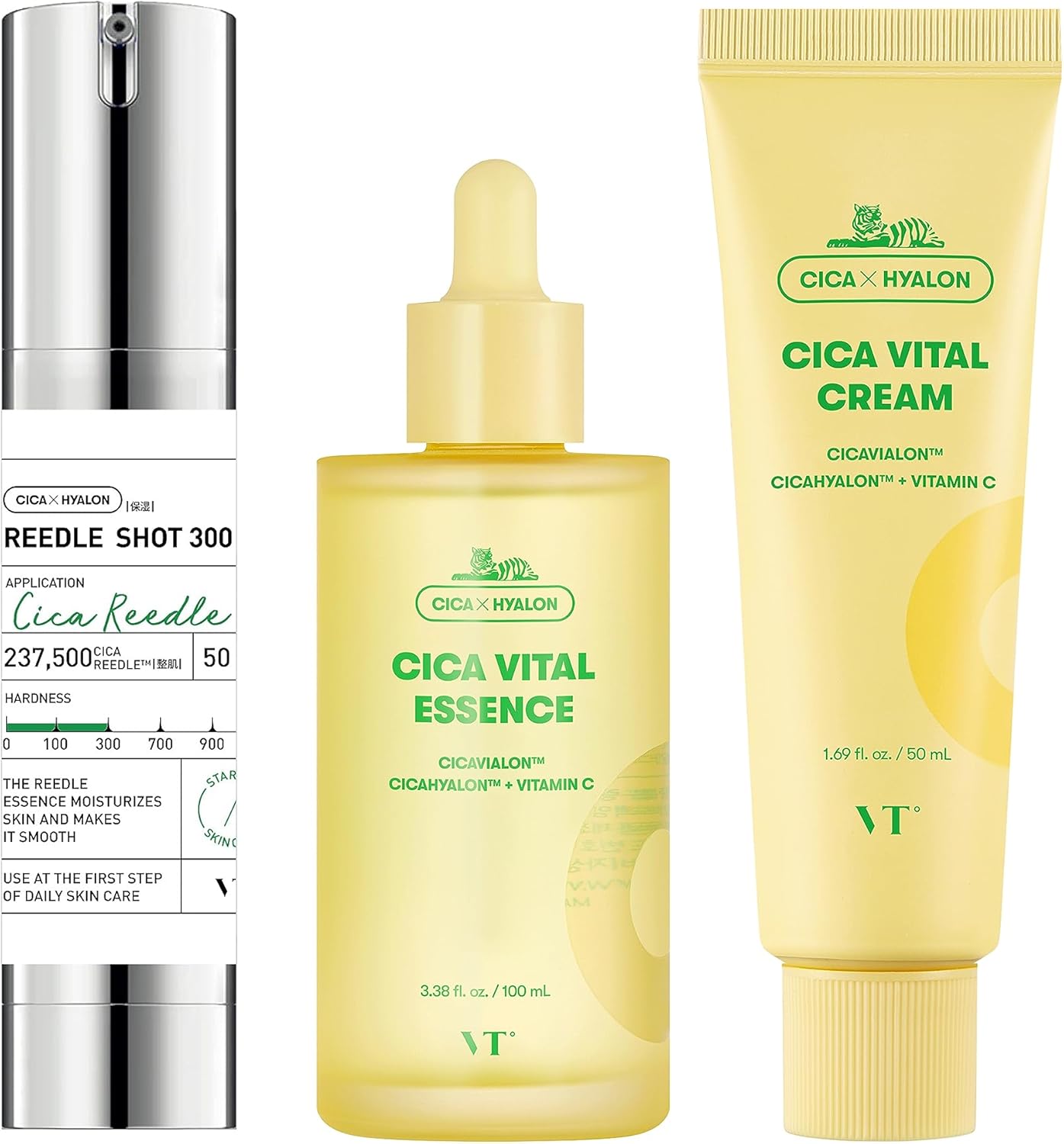 Amazon | VTCOSMETICS(ブイティコスメテックス) リードルショット300 バイタルエッセンス バイタルクリーム セット 敏感肌 乾燥肌 毛穴 スキンケア 美容液 導入液 ...