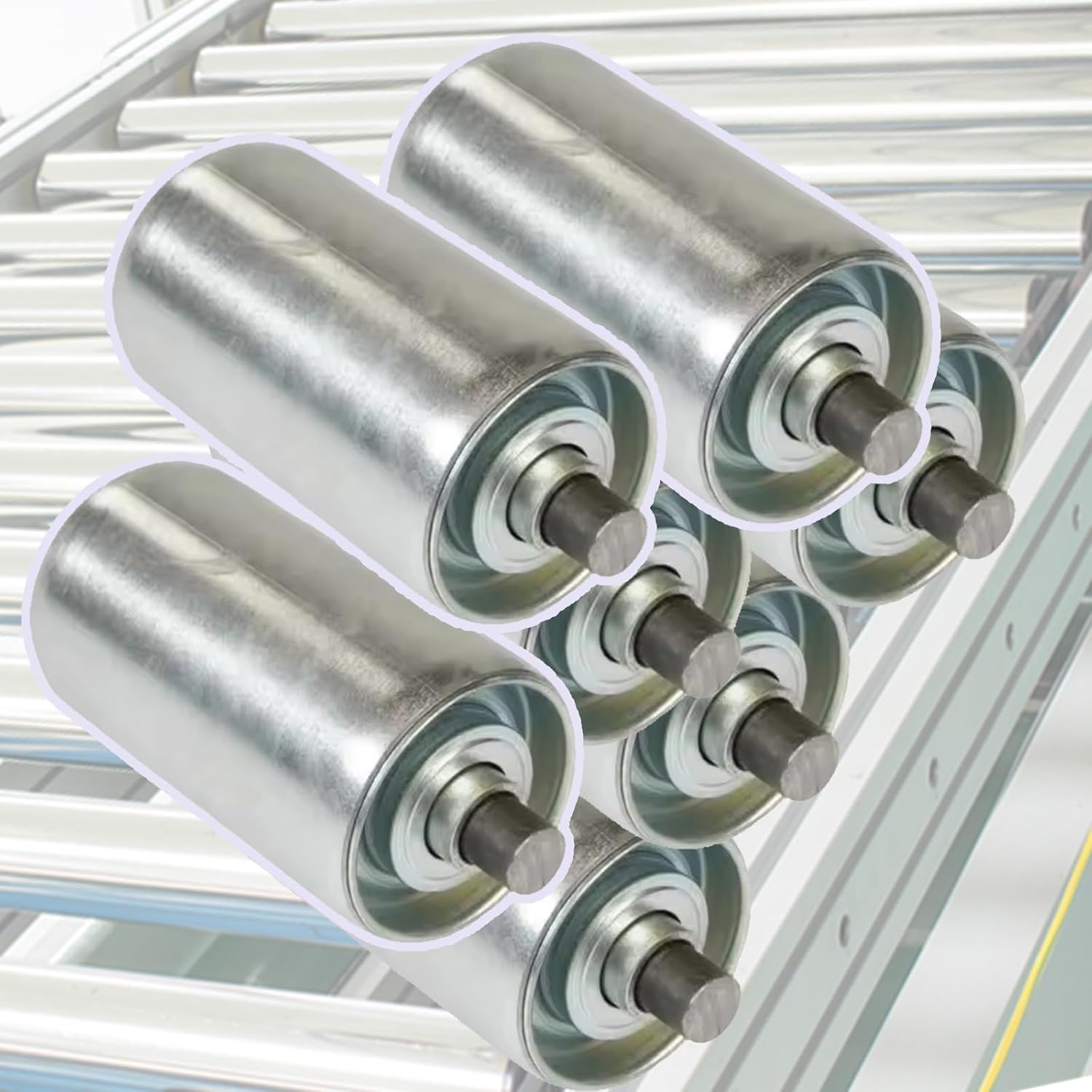 Lumivex Förderbandrollen Förderrollen 1 1,3 1,5 2 2,4 Zoll Durchmesser ...