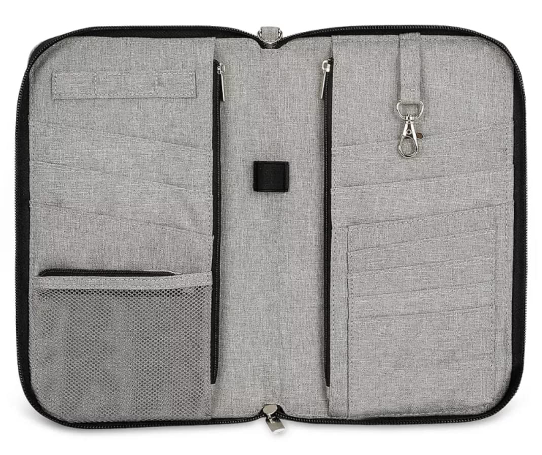 Premium XL Family Travel Document Organizer RFID Passport Holder Wallet ...