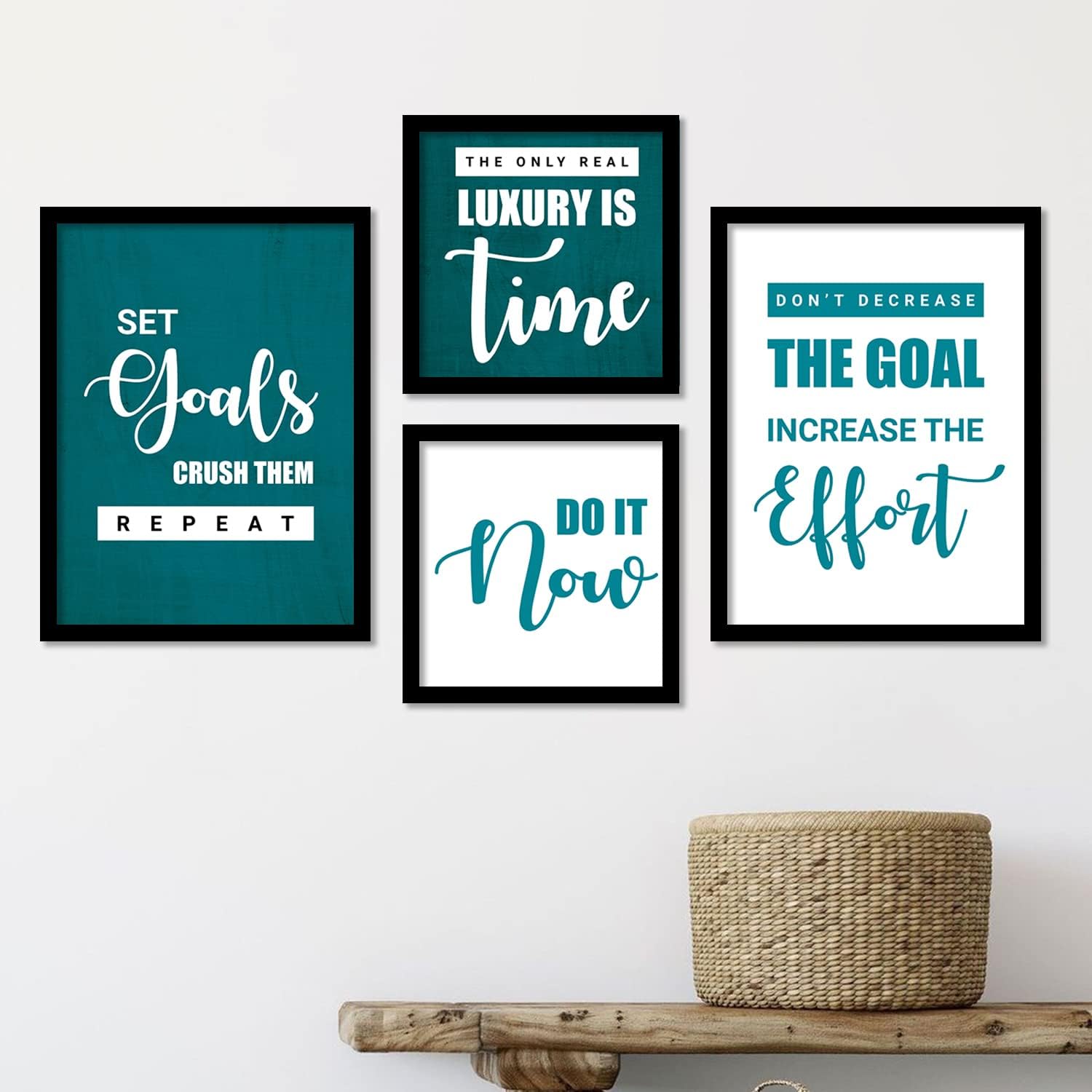 kotart Wood - Motivational Quotes Wall Frame For Home And Office Wall ...