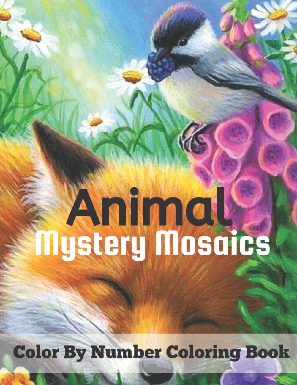 Buy Animal Mystery Mosaics Color By Number Coloring Book: Color Quest ...