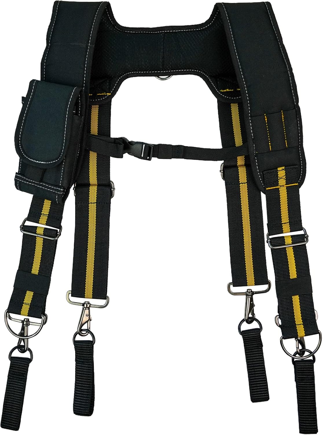 KUNN Tool Belt Harness Carpenter Tool Belt Suspender with Detachable ...