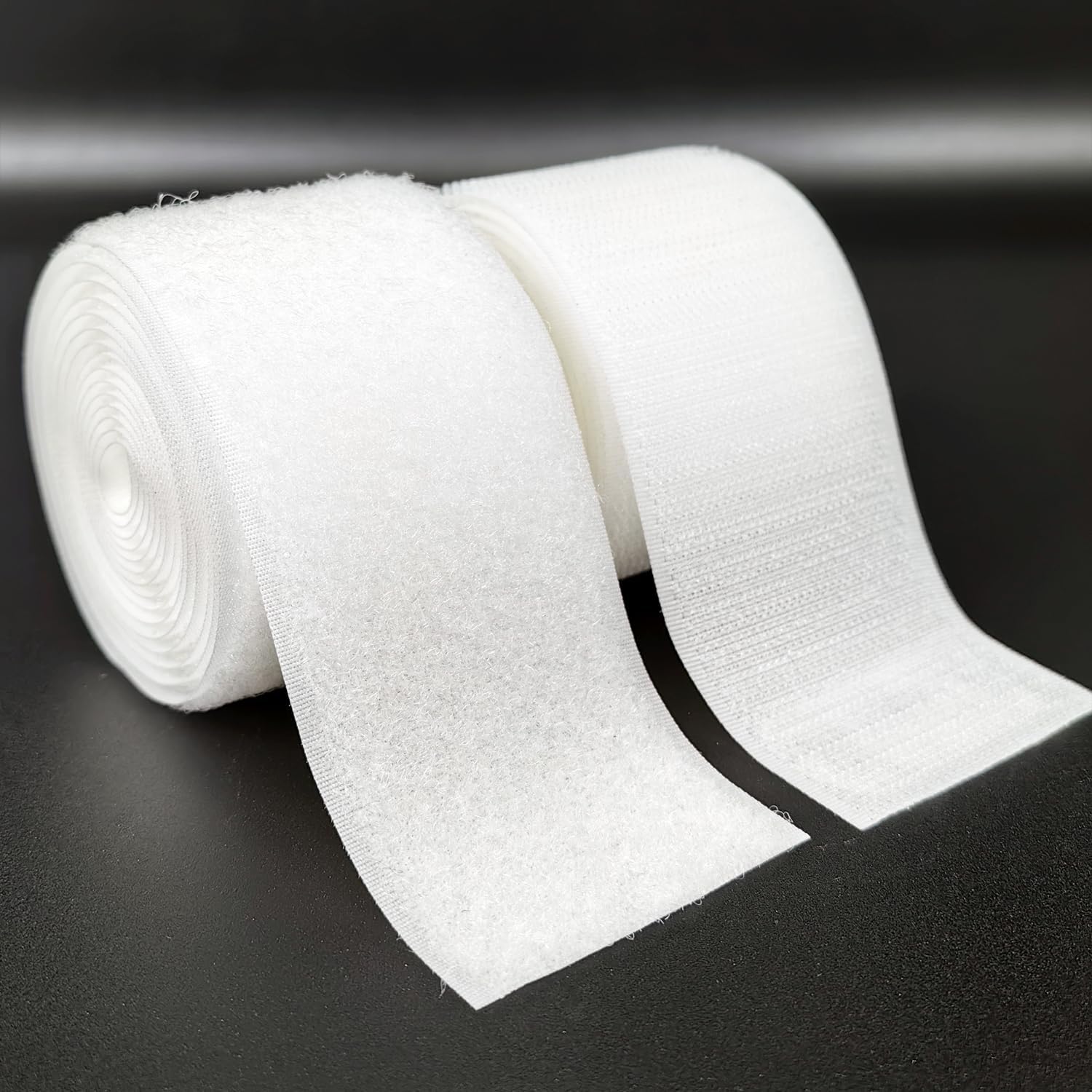 Amazon.com: 2'' Sew On Hook and Loop Strips, Non-Adhesive, Interlocking ...