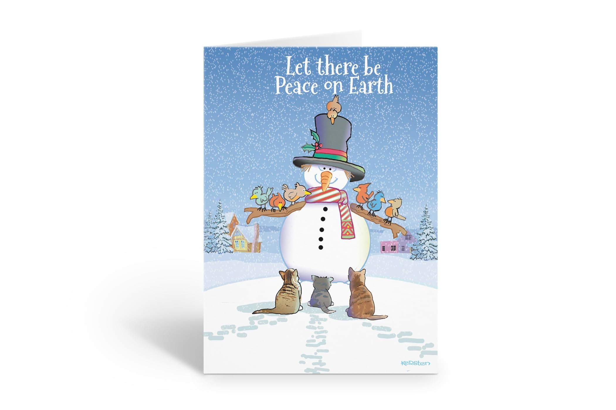 Amazon.com : Stonehouse Collection | Friendly Snowman Christmas Cards ...