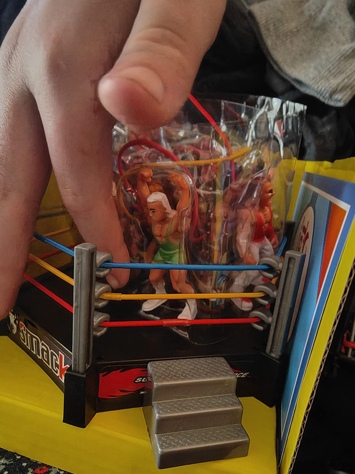 ToyVelt 32-Piece Wrestling Toys for Kids - Wrestler Warriors Toys with ...