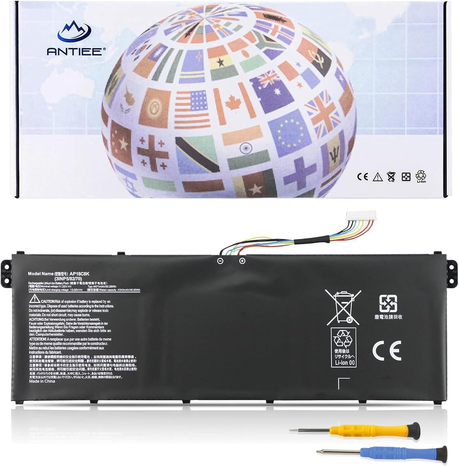 Amazon.com: AP18C8K Battery for Acer Swift 3 SF314-42 SF314-57 SF314-58 ...