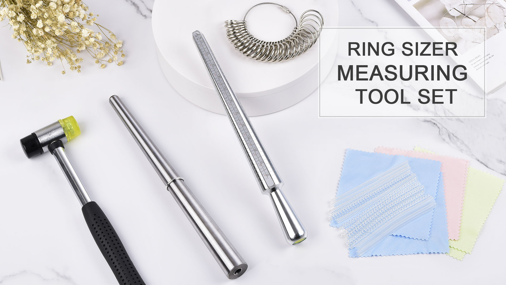 Watch IKOCO 22 Pcs Ring Sizer Measuring Tool Set on Amazon Live