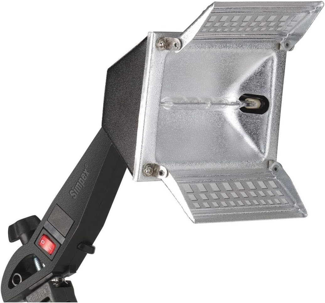 Simpex B4 Continuous Video Light with 1000W Halogen Tube for Video ...