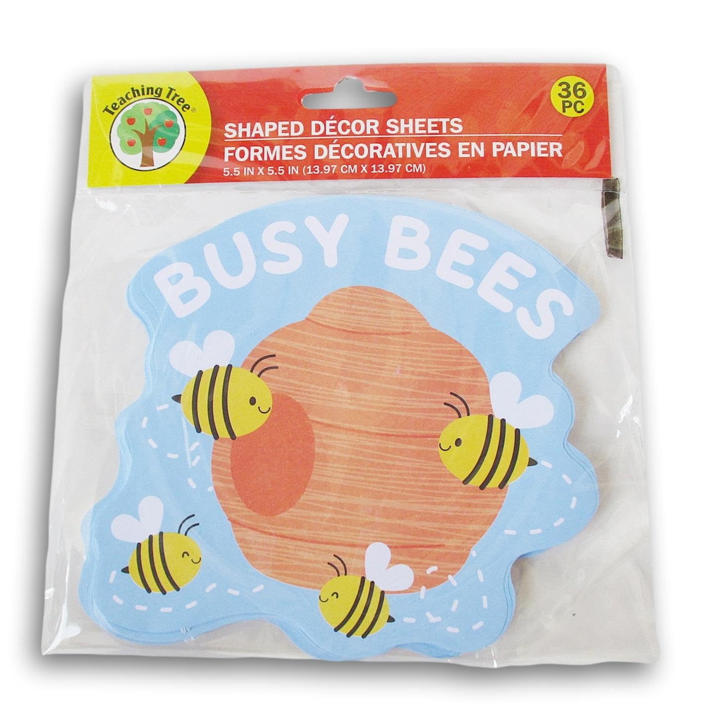 Spring Bees Cutouts - Paper Shaped Decor Sheets - Busy Bees Hive - 36 ...