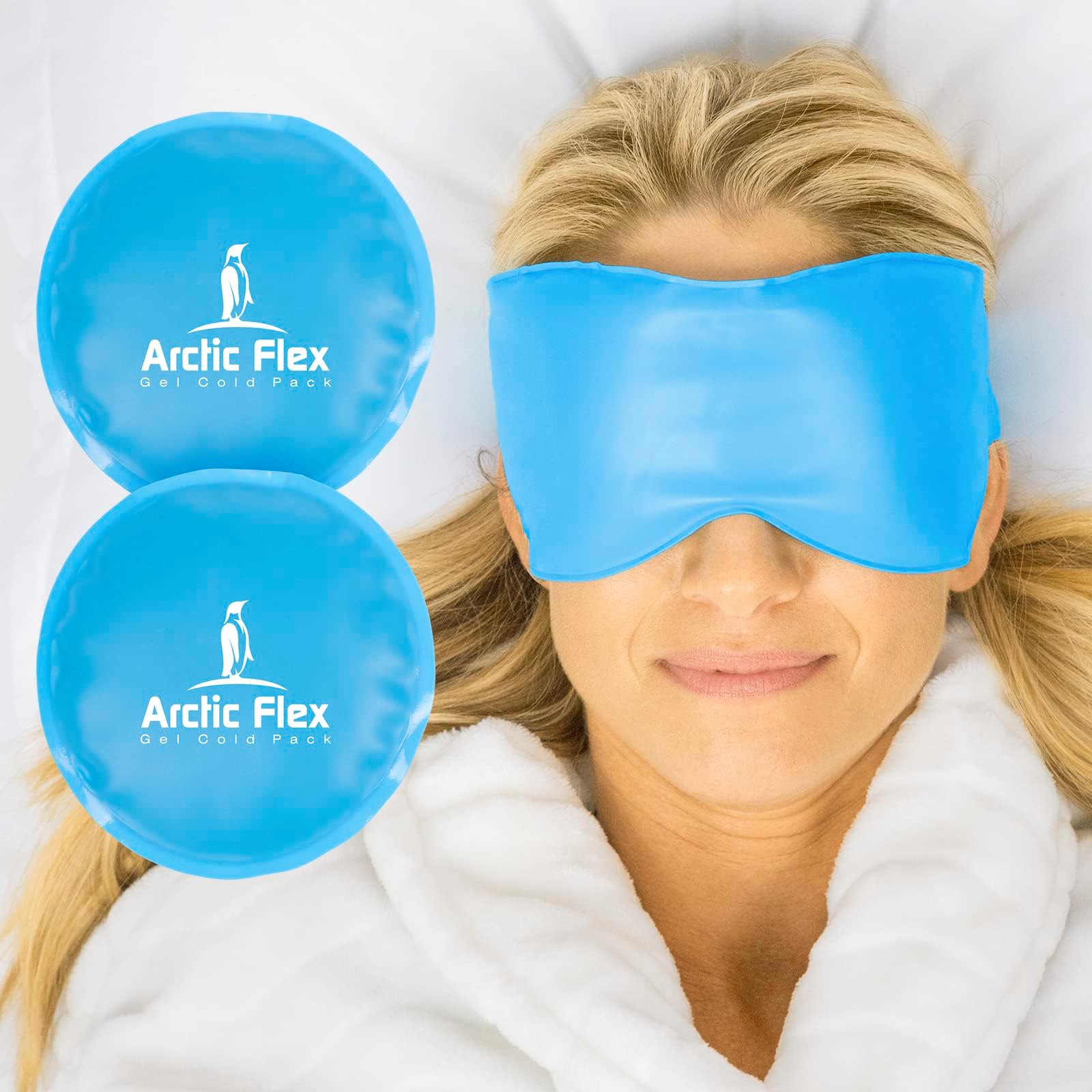 Amazon.com : PMU PRODUCTS Eye Gel Ice Pack for Cooling or Warming Eyes ...