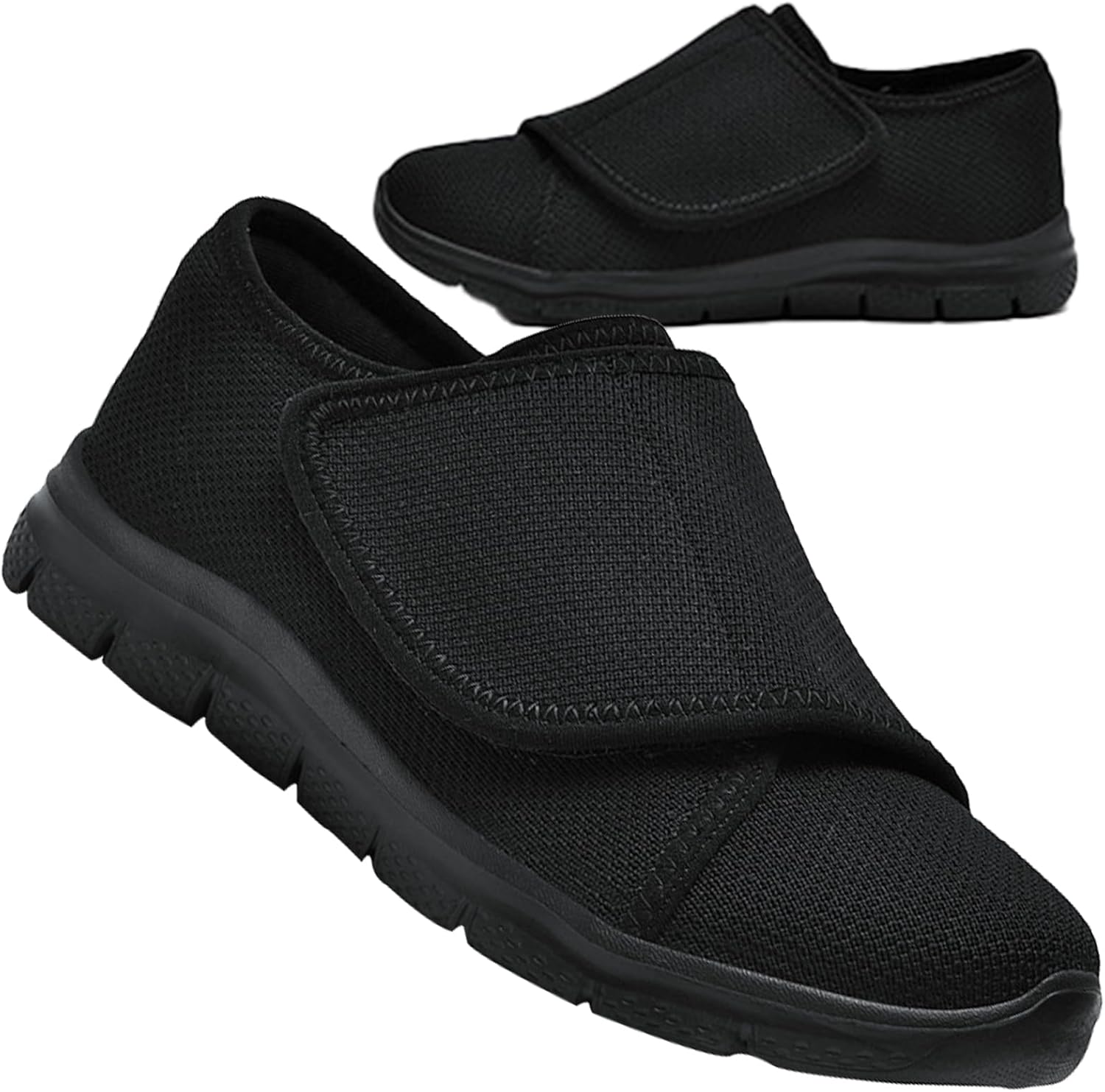 Aocase Diabetic Edema Shoes Womens Swollen Feet Adjustable Large Size ...
