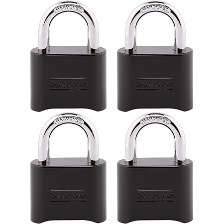 Master Lock Combination Lock, Set Your Own Combination Padlock, Indoor ...