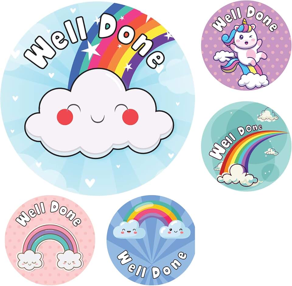 Amazon.co.uk: well done stickers