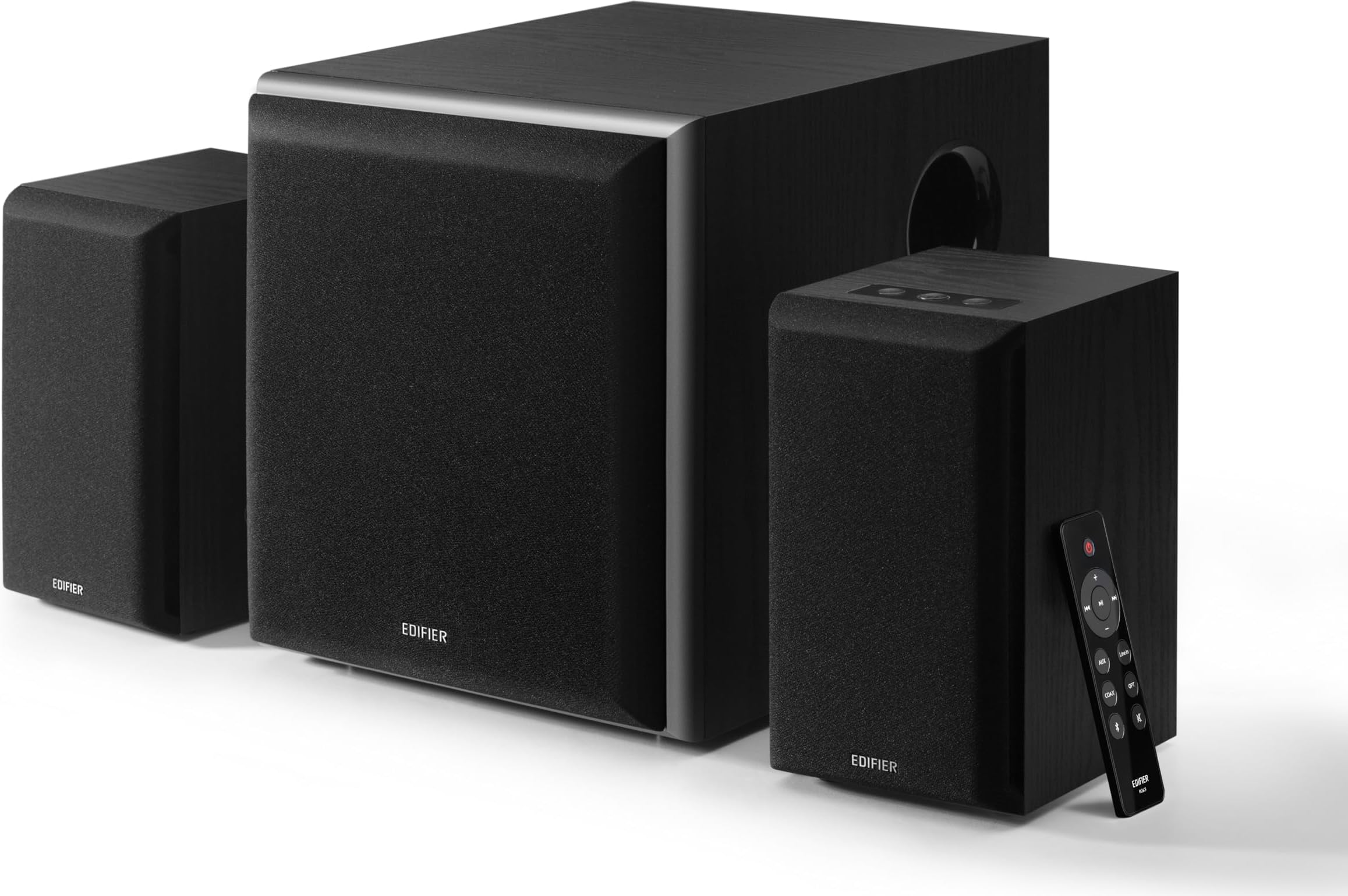 Amazon.com: Audioengine A2 Black Computer Speakers with S6 Subwoofer ...