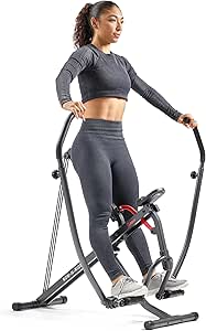 Sunny Health & Fitness Smart Compact Full Motion Rowing Machine, Full ...