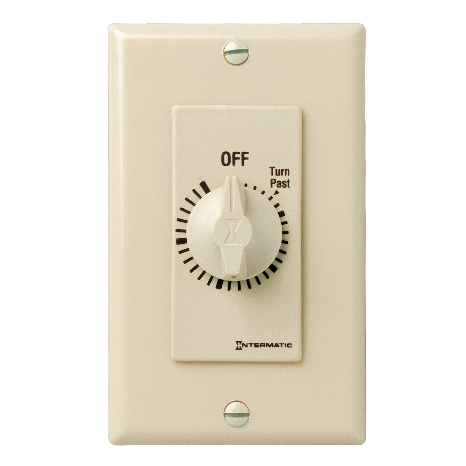 Intermatic FD5M 5-Minute Spring-Loaded Automatic Shut-off In-Wall Timer ...