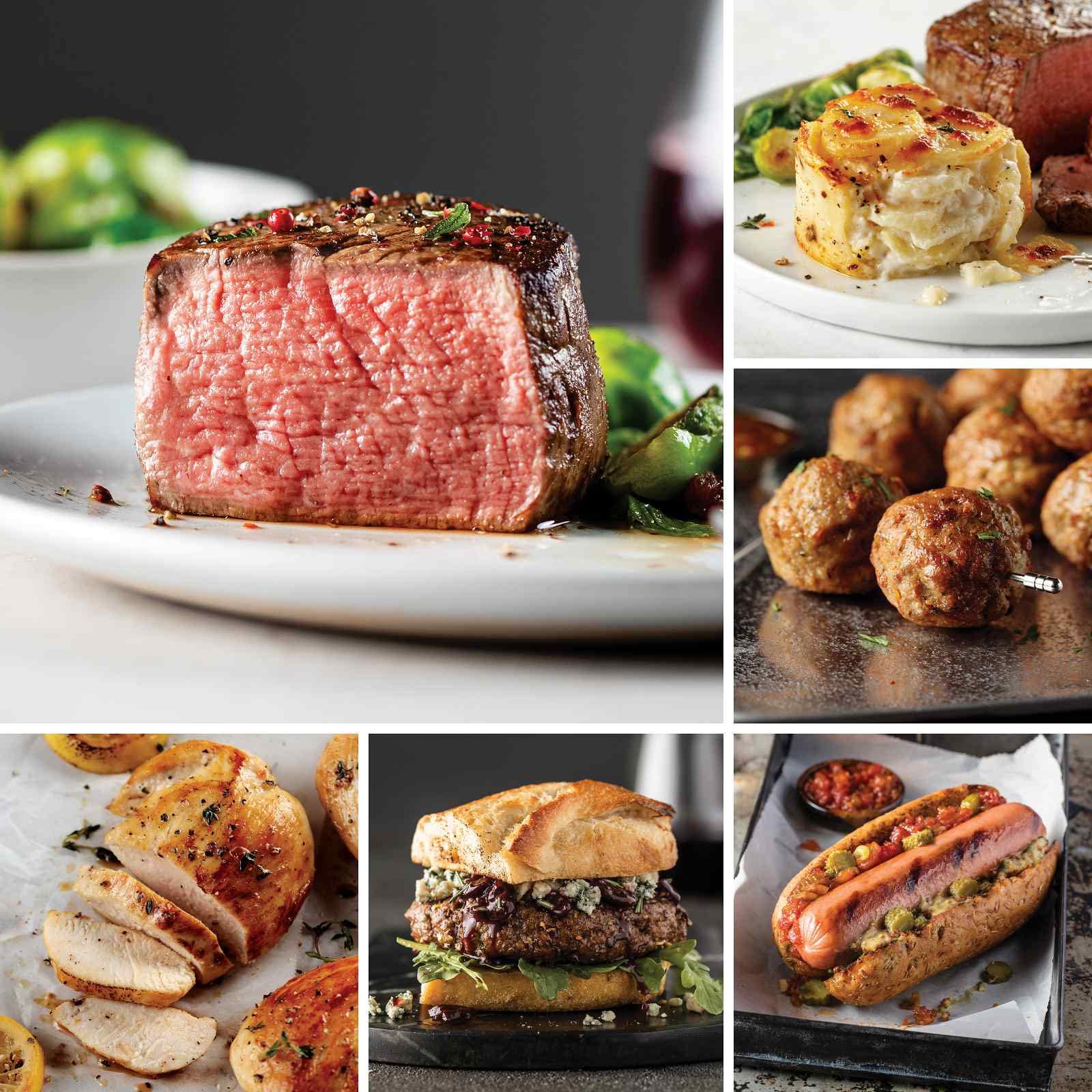 Omaha Steaks The Ultimate Collection Butchers Cut Filet Mignons ...