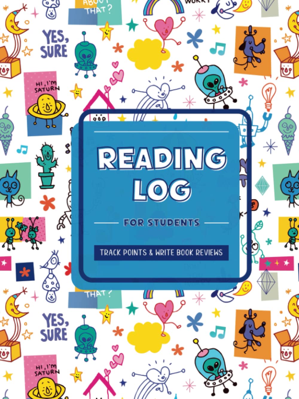 Student Reading Log - Point Tracker and Book Review Journal: (12-month ...