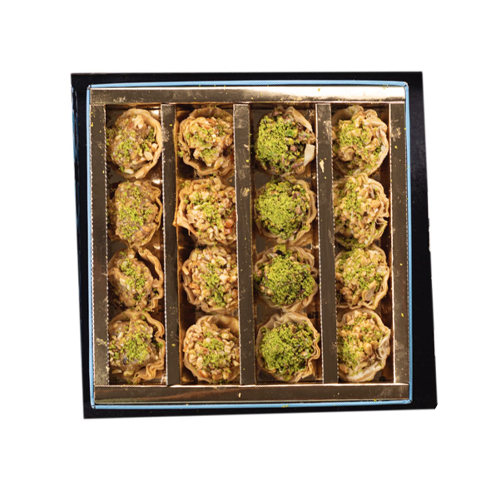 The Baklava Box Fresh Assorted Mix Tart Baklavas With Cashew ...