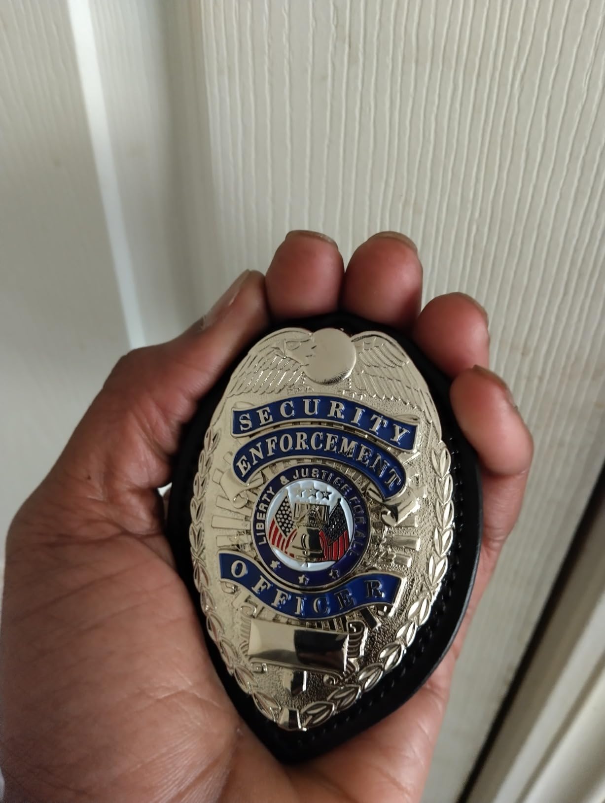 First Class Security Enforcement Officer Silver Shield Badge – Uniform ...