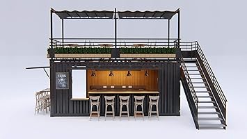 Amazon.com: MOMOCO 20ft Container Bar : Patio, Lawn & Garden