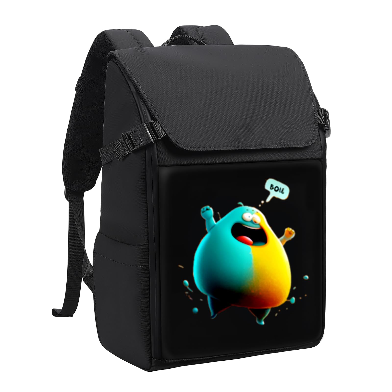 LEI JARVIS Led Backpack With Full Color Programmable Screen 17 Inch ...