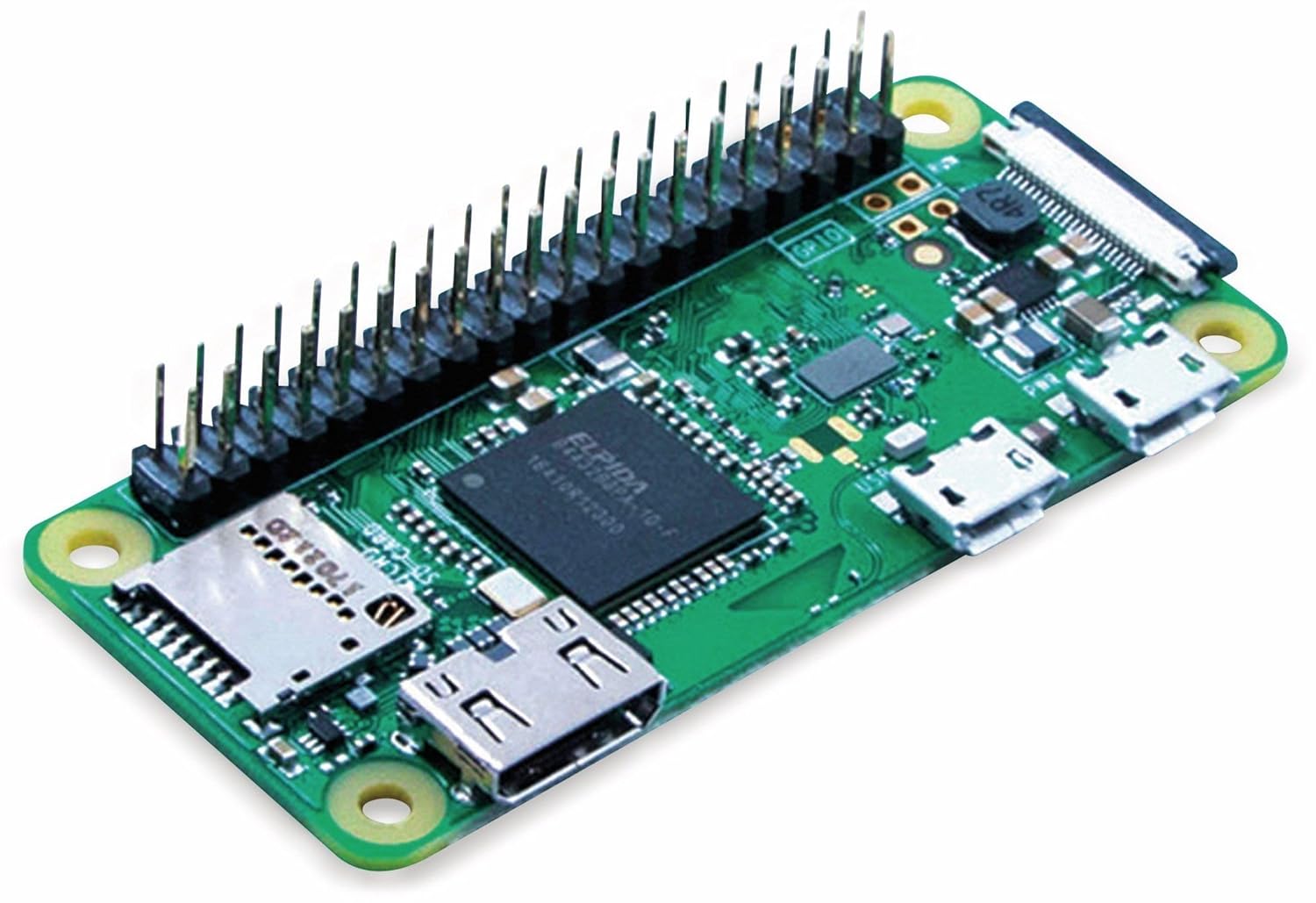 Raspberry Pi Zero WH with Pre-Soldered GPIO Header, Wi-Fi, Bluetooth ...