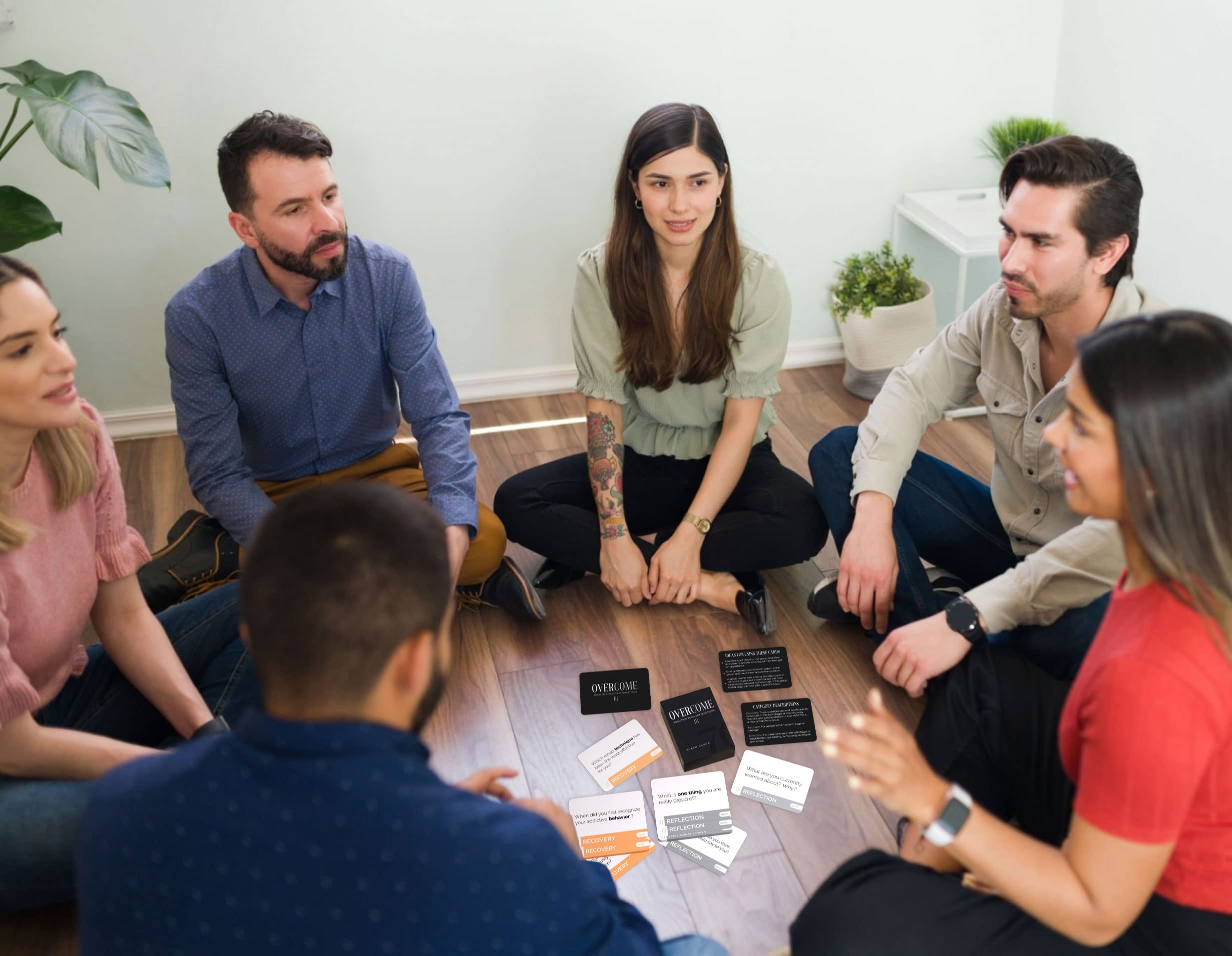 Snapklik.com : Overcome: Addiction Recovery Questions Group Therapy ...