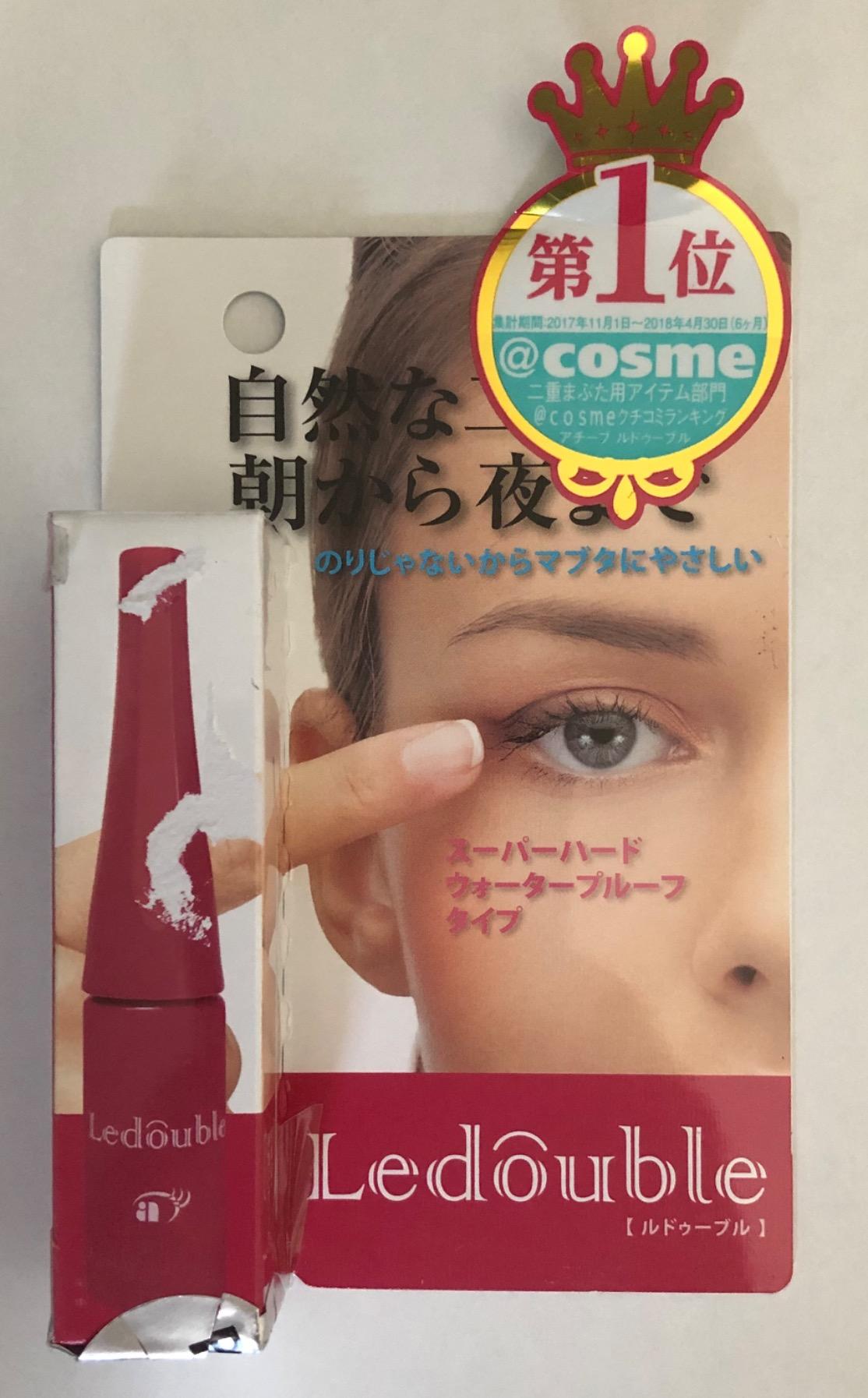 Amazon | ルドゥーブル 4ml 二重 涙袋 ふたえまぶた 癖付け 皮膜式 皮膜 ウォータープルーフタイプ 前髪キープ | ledouble ルドゥーブル | 二重まぶたグッズ 通販