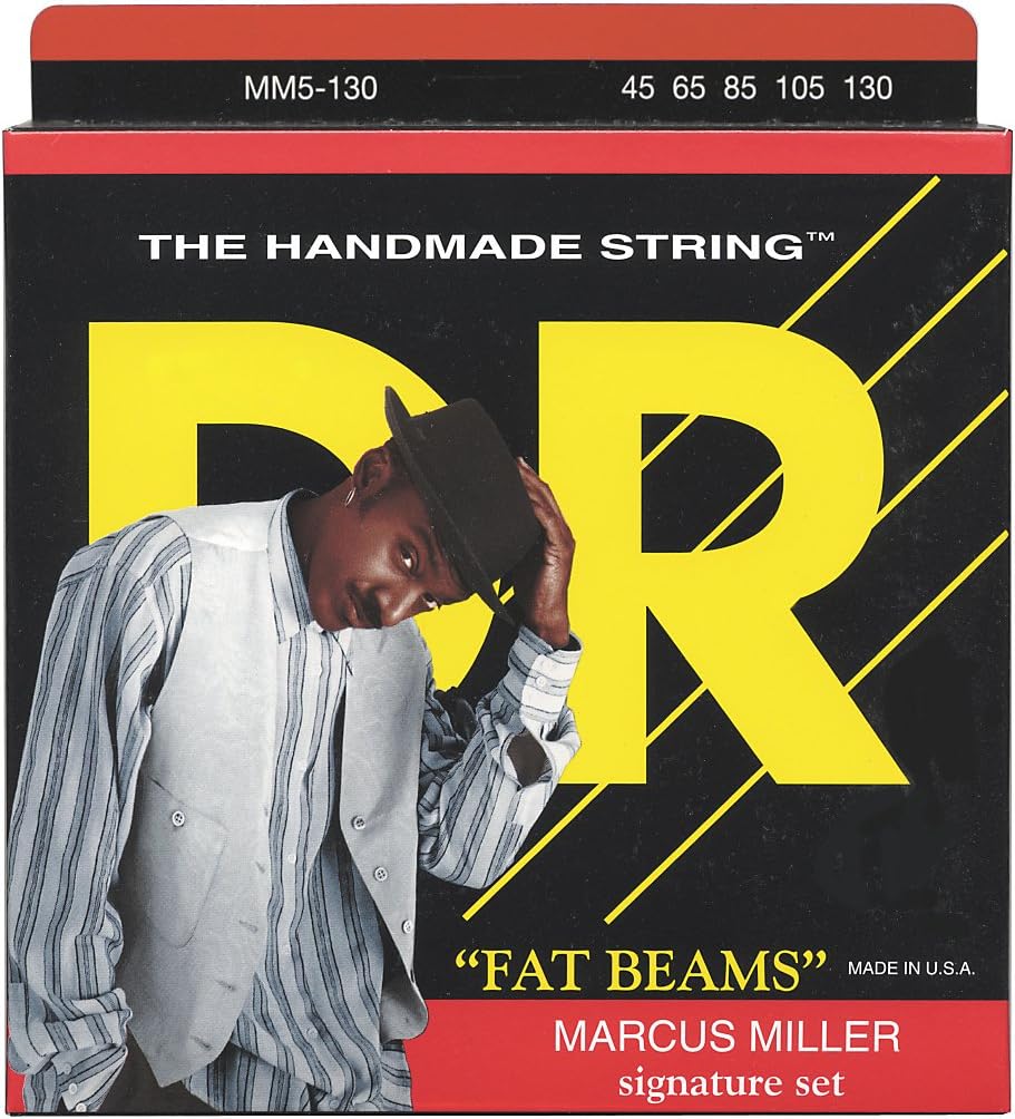 Amazon.com: DR Strings Bass Strings Fatbeam, Marcus Miller Signature ...