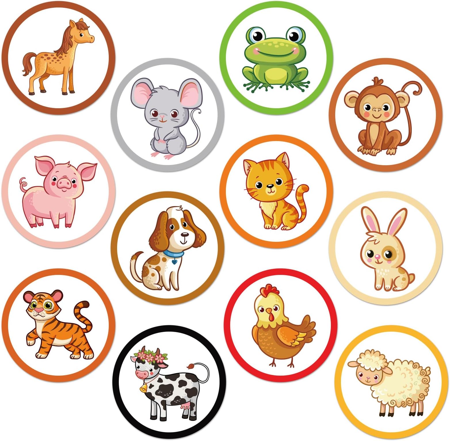 Amazon.com: 24pcs Potty Training Stickers - 12 Styles Toilet Target ...