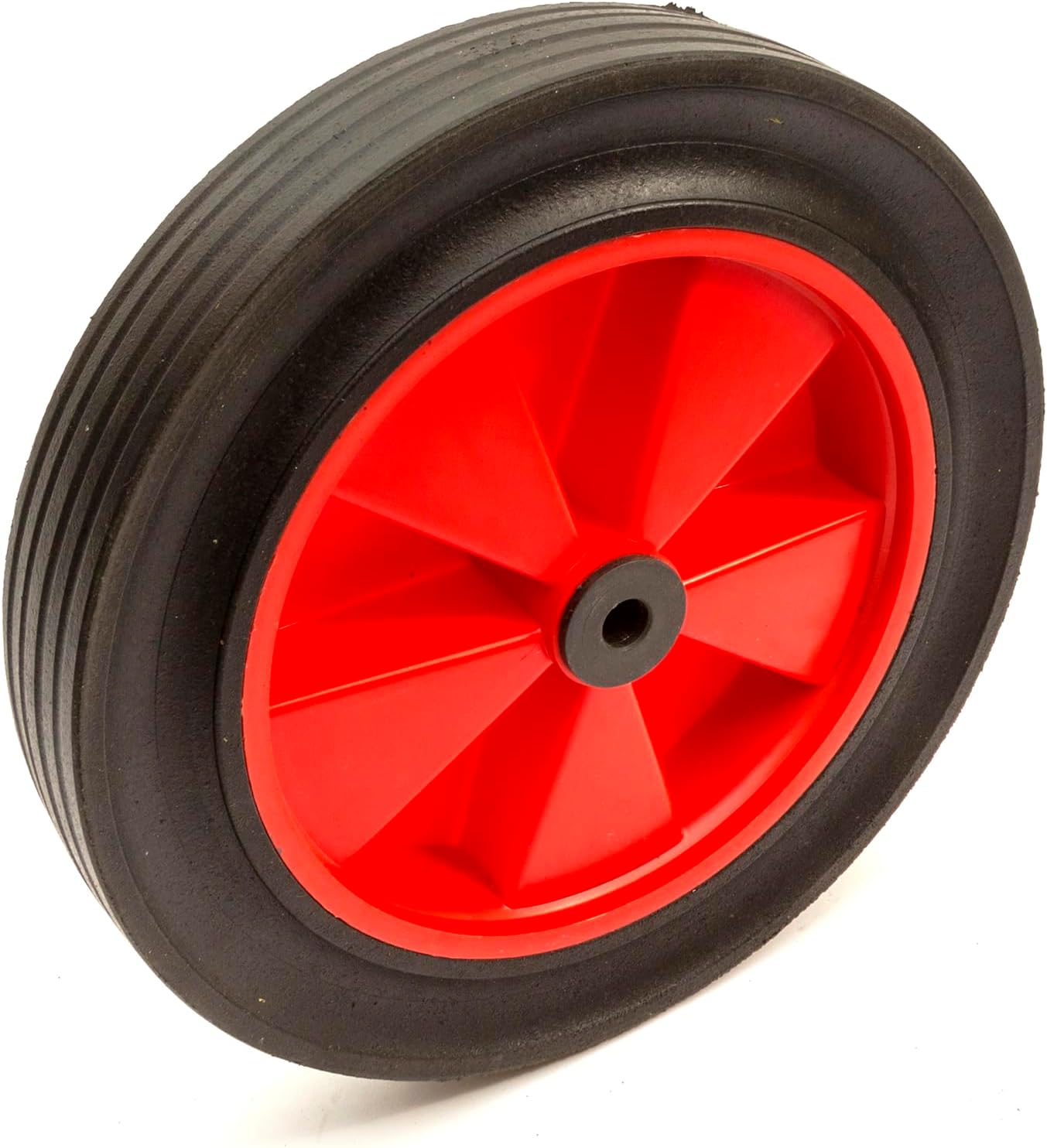 Heavy Duty Slim 11 Inch Wheel Solid Tyre Puncture Proof 1/2" Bore ...