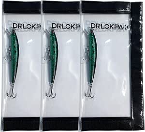 Amazon.com : DRLOKPAK Fishing Lure Wrap 3Pack Lure Cover Protector Bait ...
