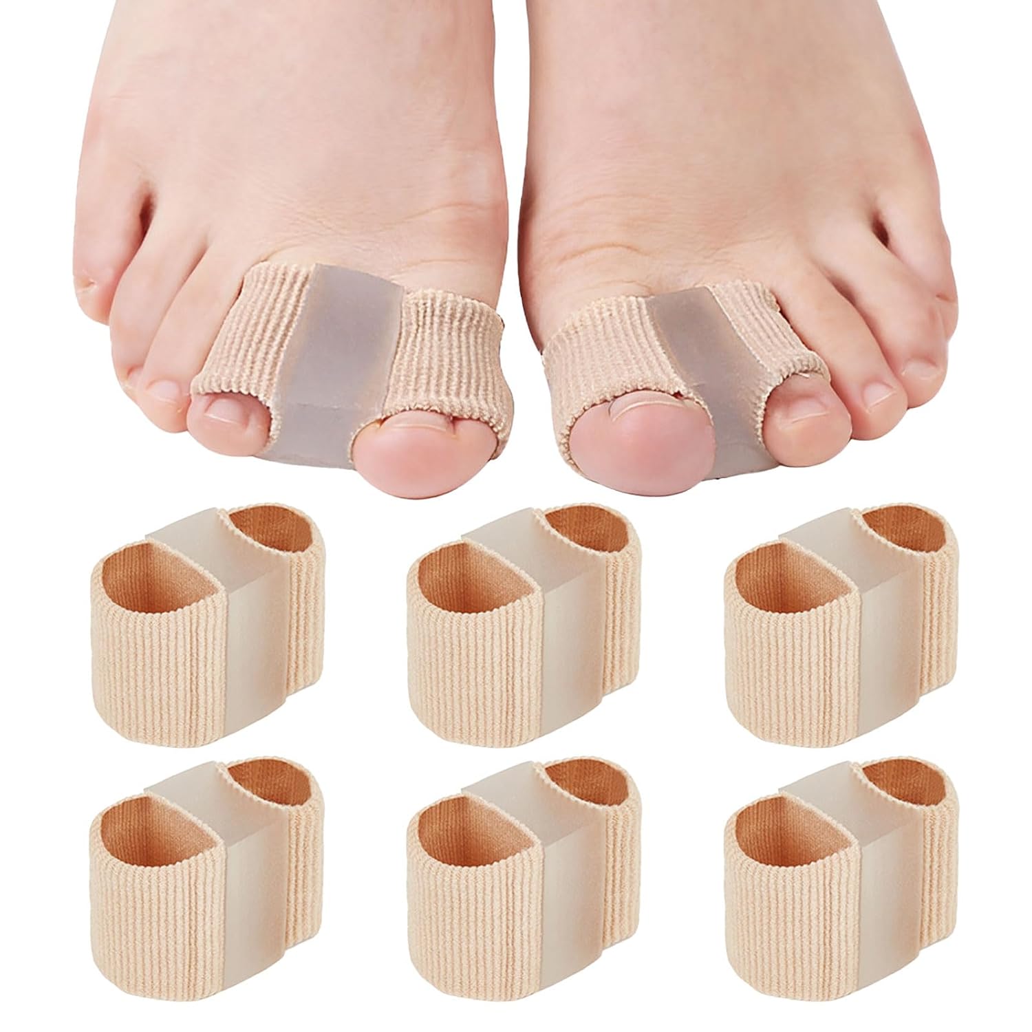 Amazon.com: FOWSRHRG 6 Pack Bunion Corrector for Women, Toe Separators ...