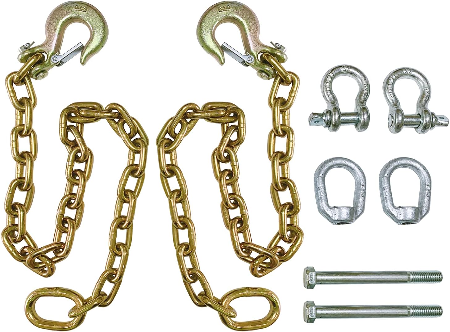 Amazon.com: Mac's Tie-Downs Chain Extension (4 Pack) : Automotive