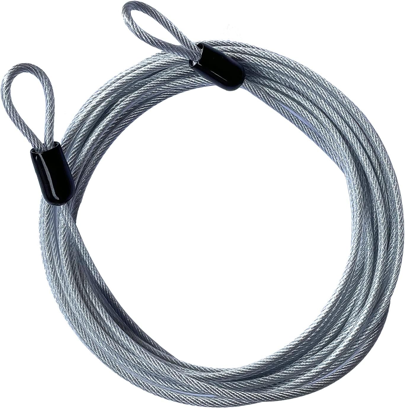 Master Lock Steel Bike Lock Cable, 30 ft. Long x 3/8 in. Diameter Vinyl ...