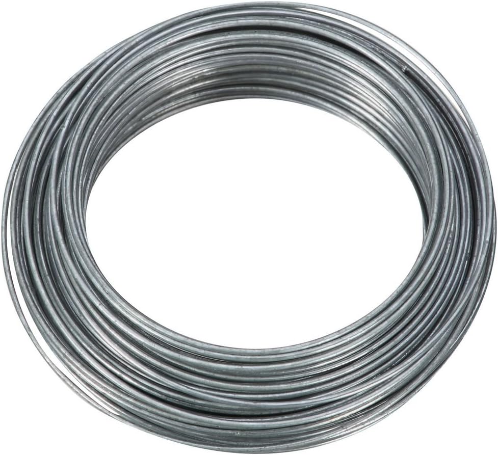 OOK Galvanized Steel Hobby Wire (#18) 110' - Amazon.com