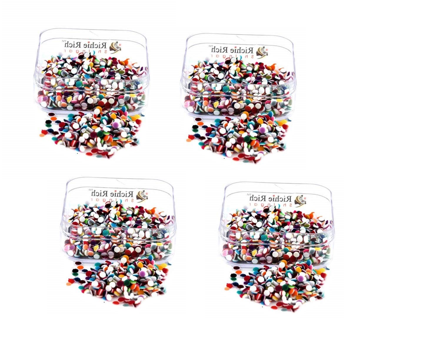 Sskr Multicolor Bindi for Daily Use - Simple Forehead Decoration for ...