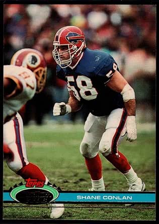 Amazon.com: 1991 Stadium Club Football #70 Shane Conlan Buffalo Bills ...